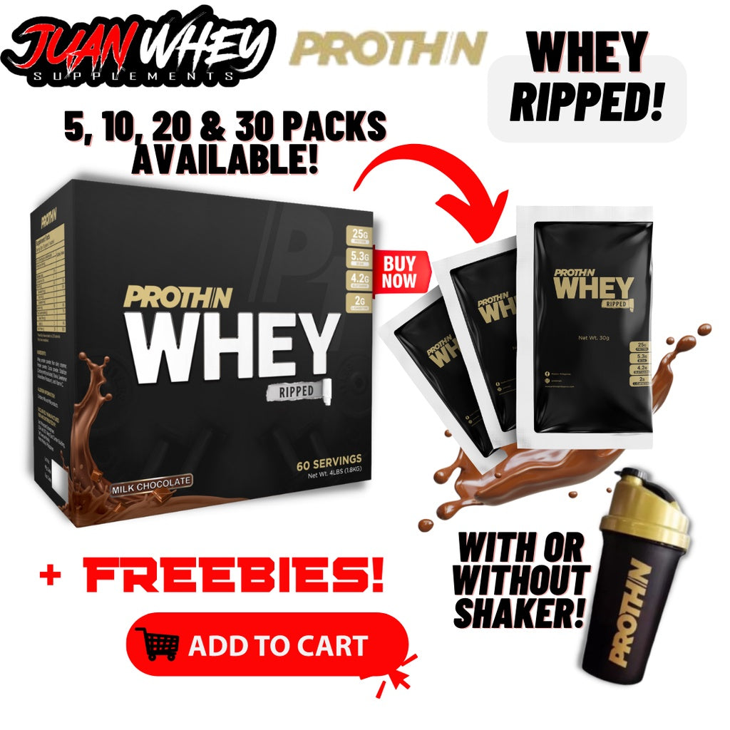 PROTHIN WHEY RIPPED - 30 SACHETS | 20 SACHETS | 10 SACHETS – JuanSnacks.com